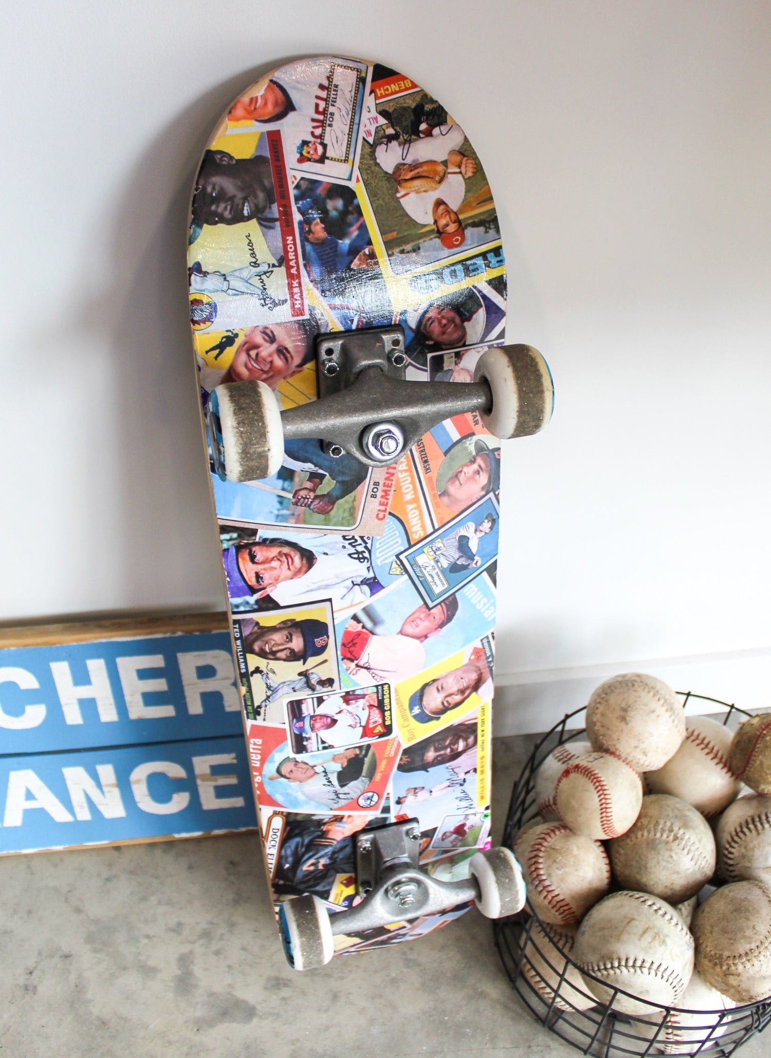 Tailgate DIY: Baseball Card Skateboard – Tailgate Mercantile Company
